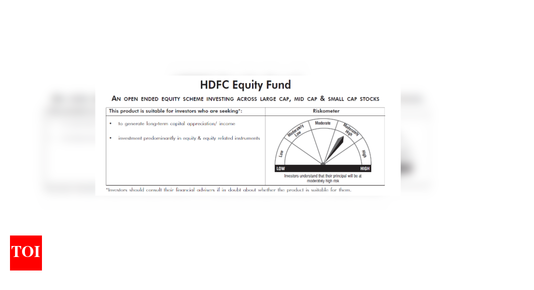 HDFC Equity Fund – A Multi cap fund with history of 25 years - Times of ...