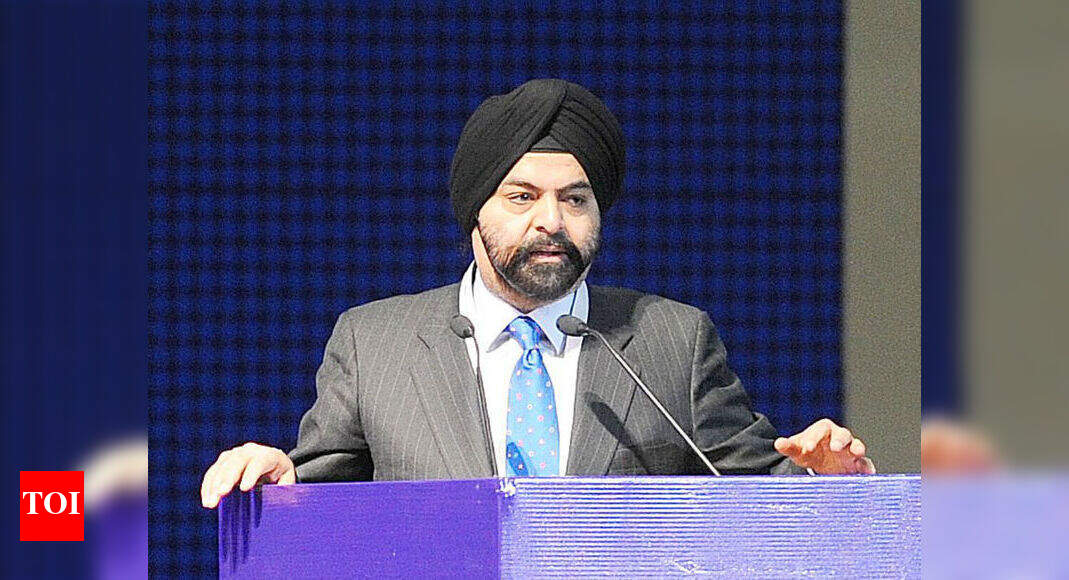 Ajay Banga steps down as Mastercard CEO - Times of India