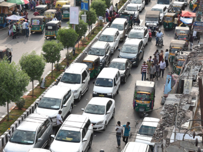 Traffic jam: Vehicle numbers vroomed from 5 million to 303 million in ...