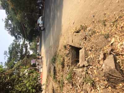 open sewage line - Times of India