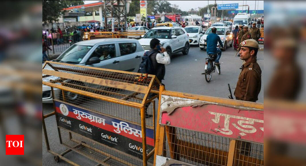 Gurugram cops step up vigil as Delhi riot toll goes up | Gurgaon News ...