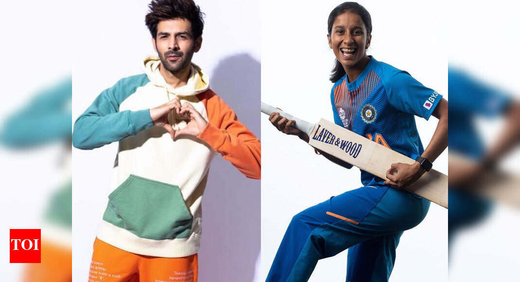 Kartik Aaryan cheers for cricketer Jemimah Rodrigues and makes special ...