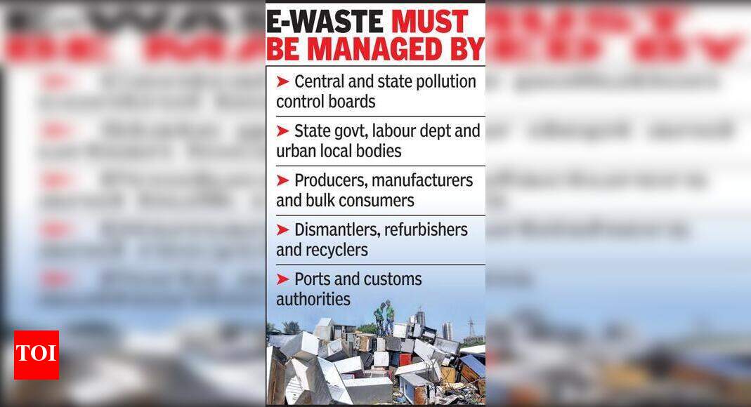 Need strict laws on e-waste disposal: Experts | Hyderabad News - Times ...