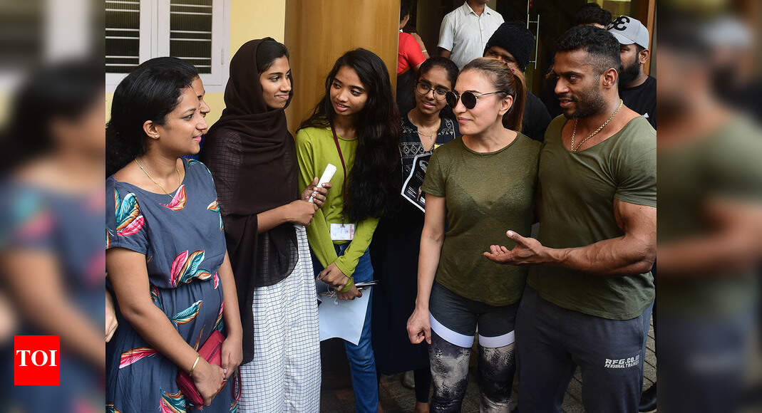 Chitharesh Natesan makes his presence felt at St Teresa's College ...