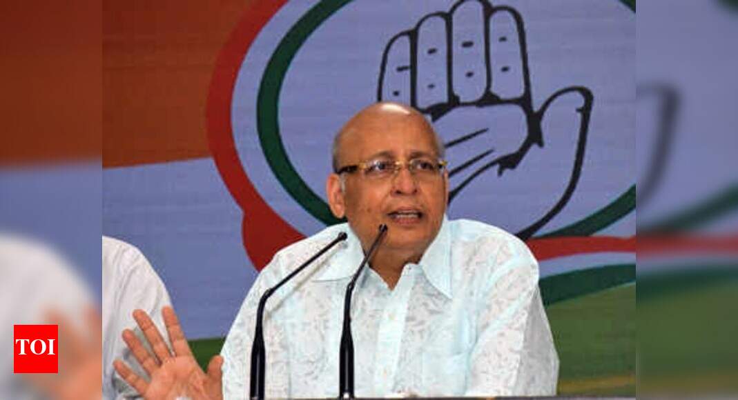 Why no FIR against any BJP neta, asks Congress | India News - Times of ...