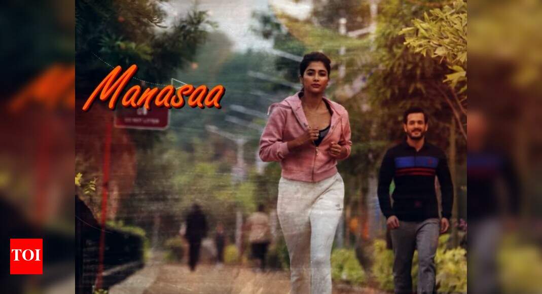 Manasa Manasa from Most Eligible Bachelor released | Telugu Movie News ...