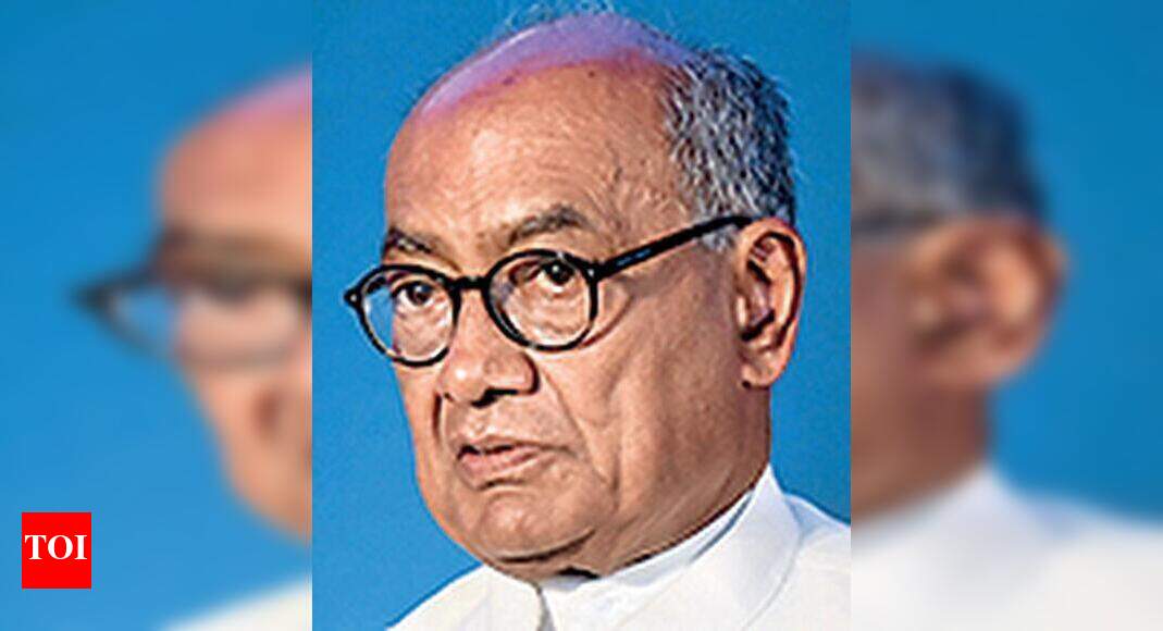 BJP trying to lure Congress MLAs with crores, says Digvijaya Singh | Bhopal News - Times of India