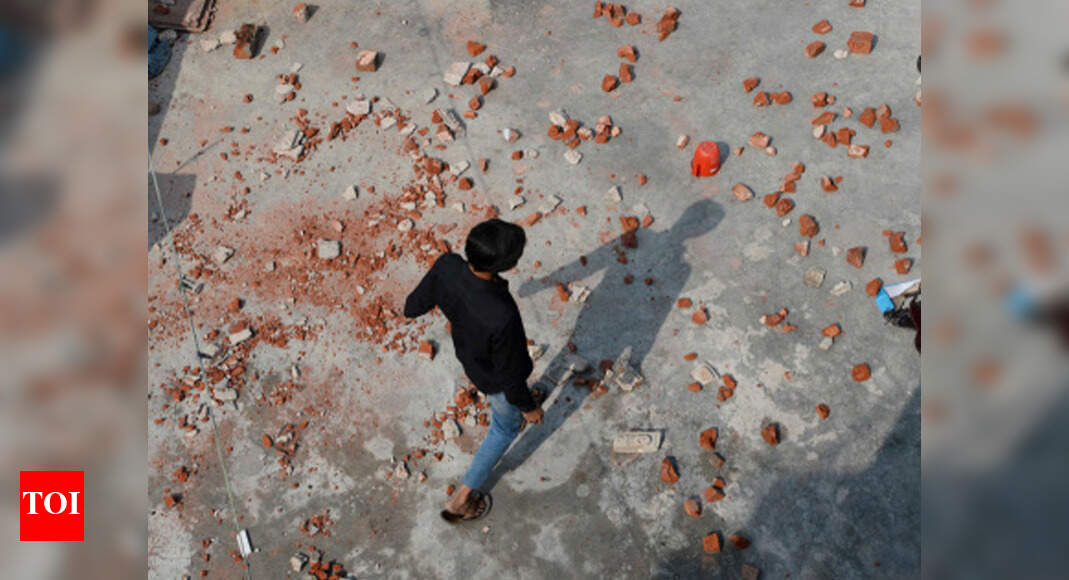 Brickbat to building blocks: Delhi civic body to utilise stones used in ...