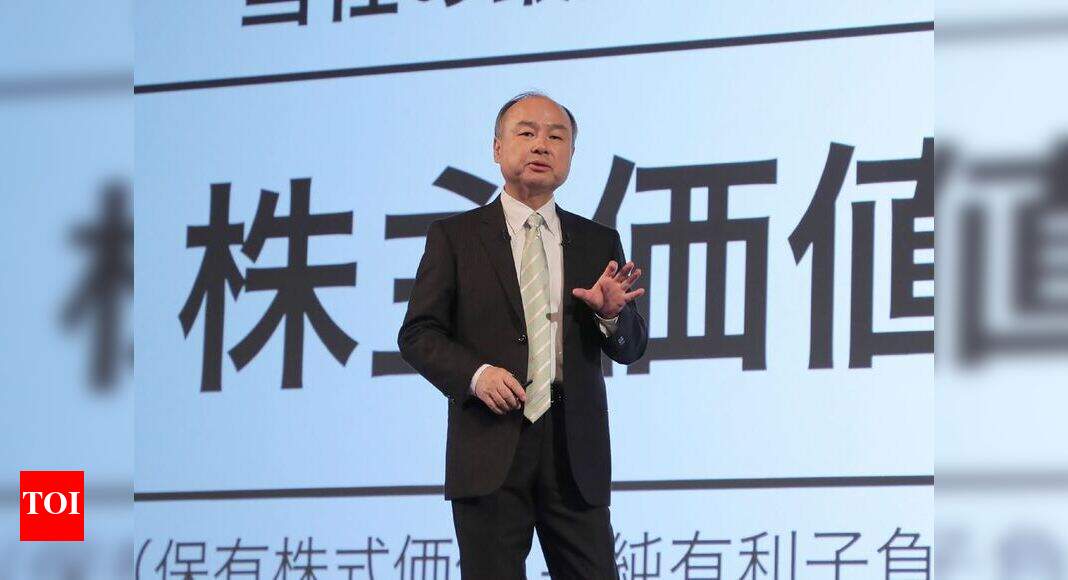 SoftBank CEO tells US investors he'll be more careful - Times of India