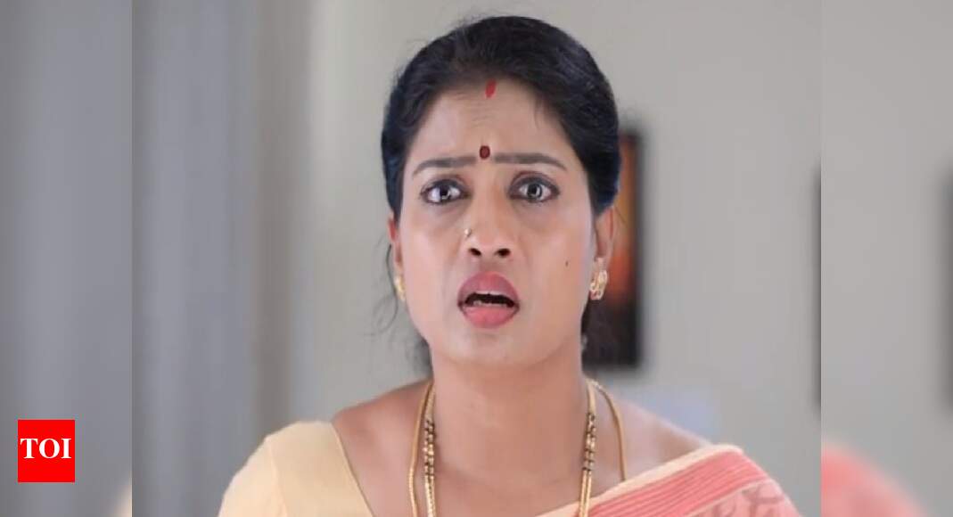 Mangala Gowri Madve: Anu to accept Mangala as Rajeev's wife? - Times of India