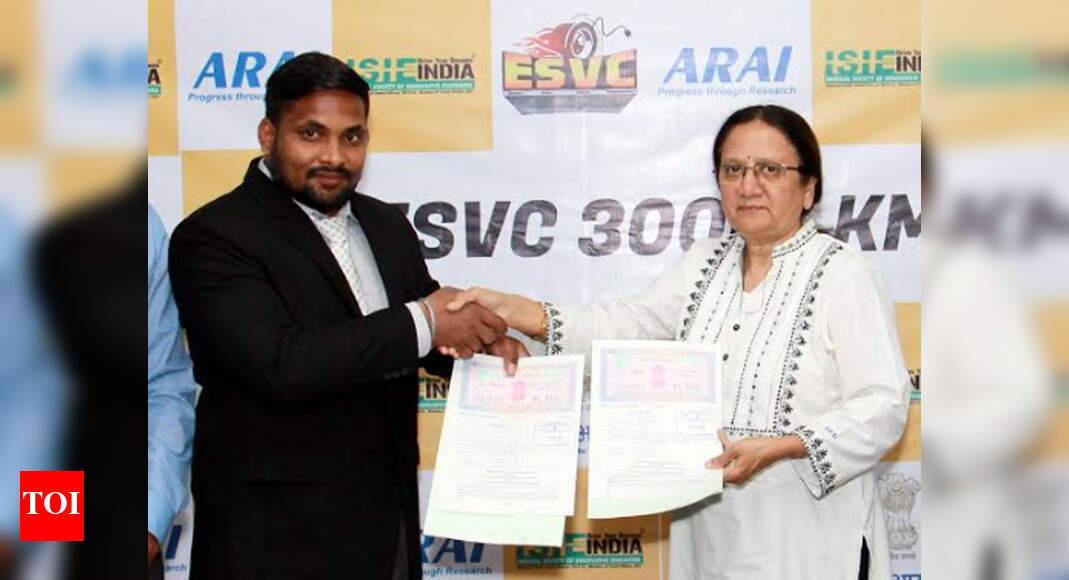 ARAI signs agreement with ISIE for electric solar vehicle rally - Times ...