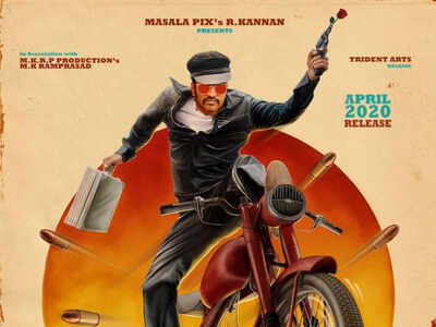 Santhanam reveals the first look poster of Biskoth | Tamil Movie News ...