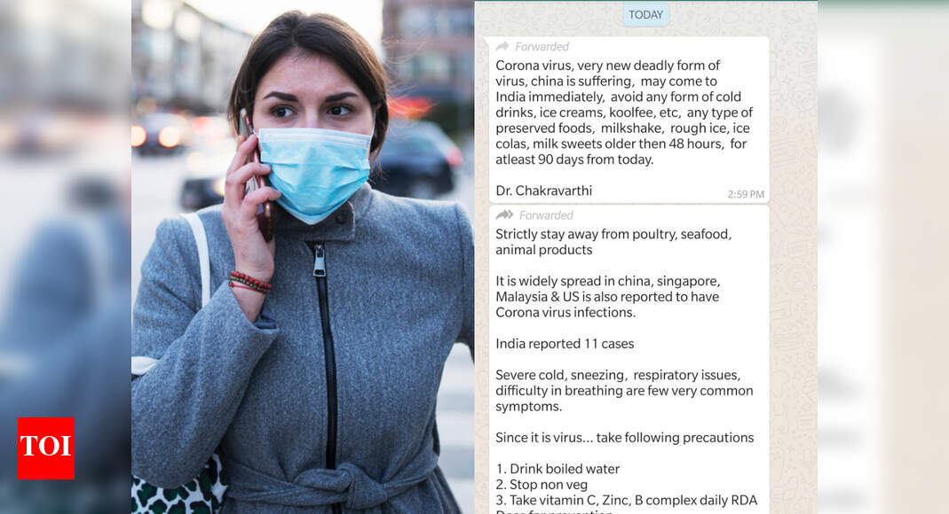 Alert! Do not believe these Coronavirus Whatsapp messages and forwards ...