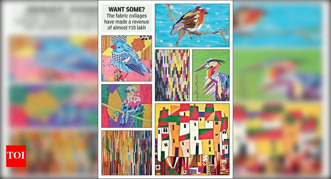 Fabric collages and godhadis stitch a revival of fortunes for Anandwan ...