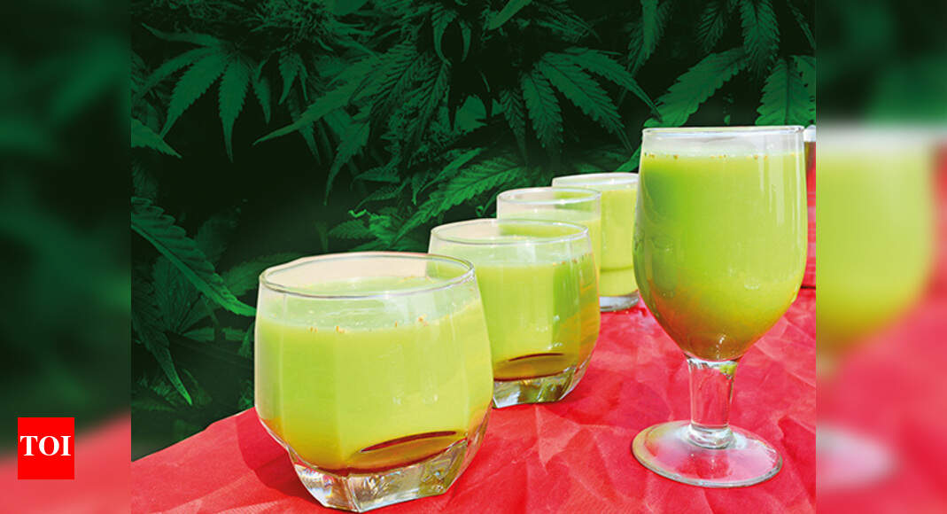 Bhang: The official beverage for Holi - Times of India