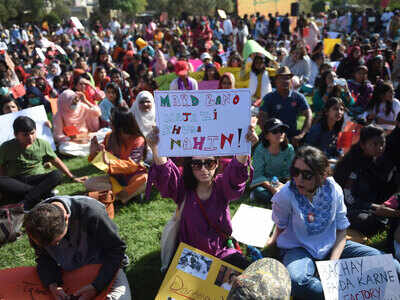 Aurat March held across Pakistan - Times of India