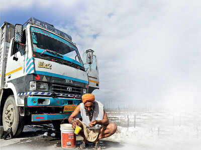 What a life on the road is like for truck drivers | India News - Times ...