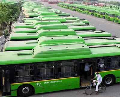 DTC buses to begin operations after 2 pm on Holi | Delhi News - Times ...