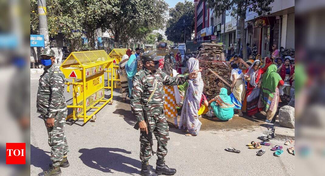 Flag marches conducted in riot-hit northeast Delhi, other areas in view ...