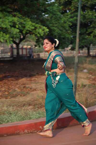 Sari run and walk saw over 180 women in Fatorda | Events Movie News ...