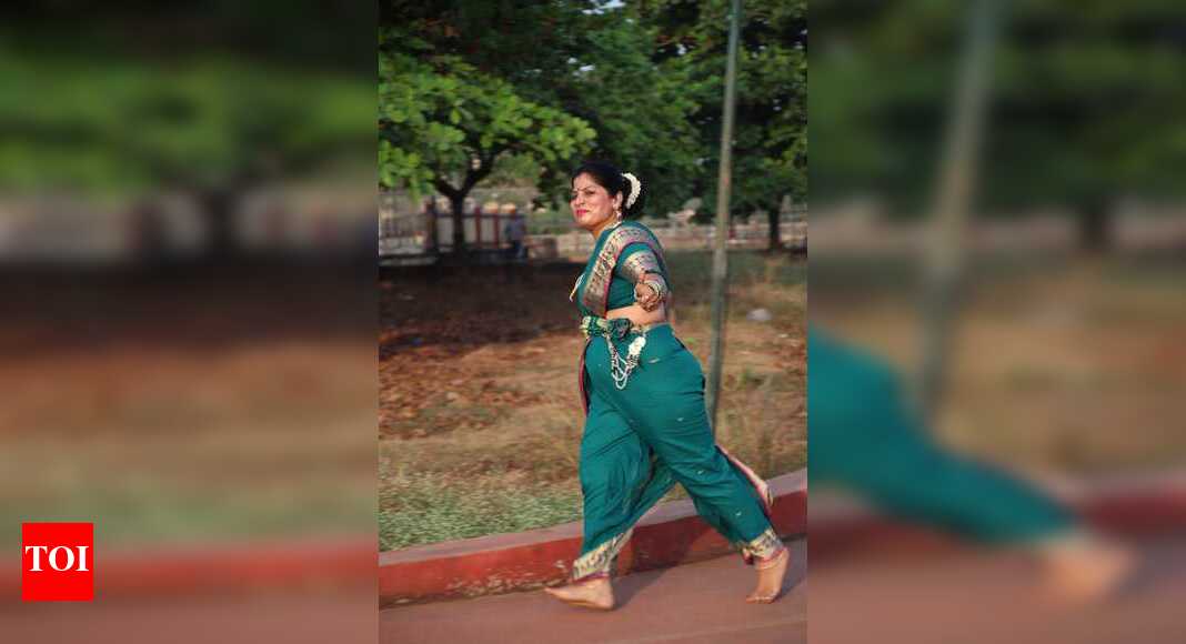 Sari run and walk saw over 180 women in Fatorda | Events Movie News ...