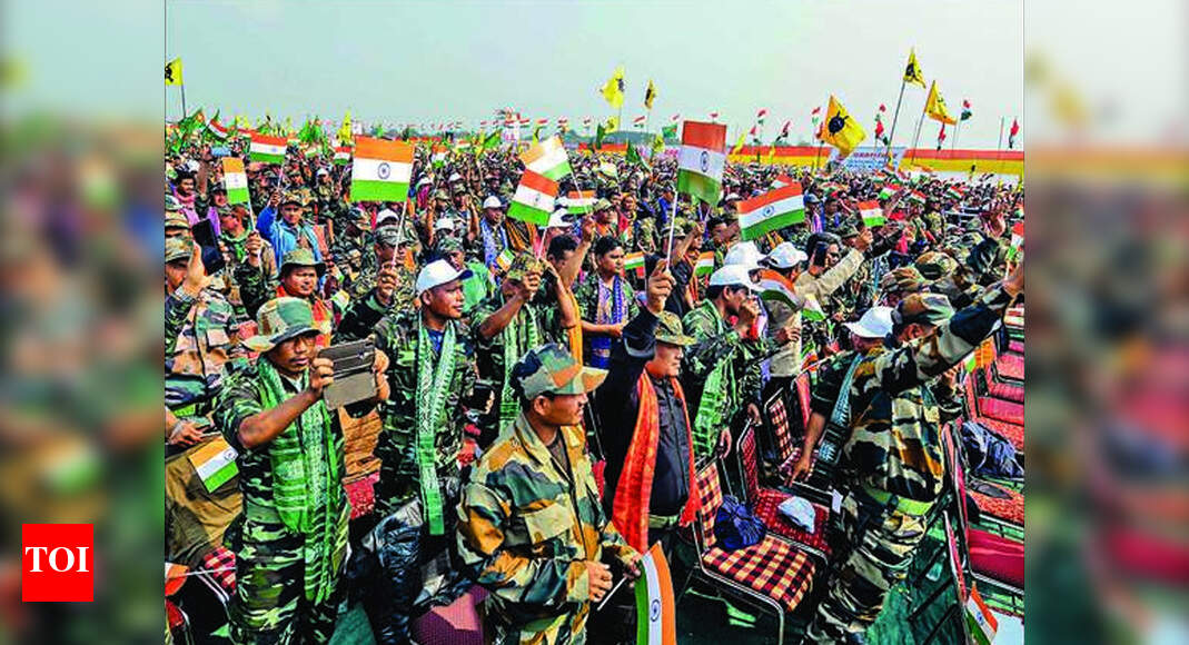 Guwahati: After 34 years of armed fight, NDFB finally disbands itself | Guwahati News - Times of ...