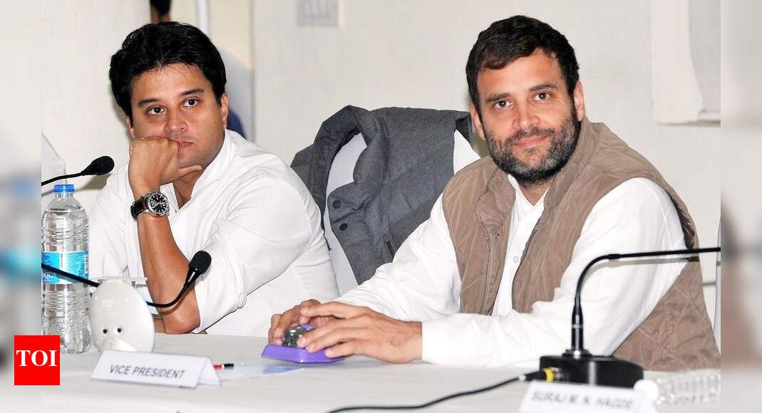 Jyotiraditya Scindia Quits Congress Rahul Gandhi Ex Aide Releases