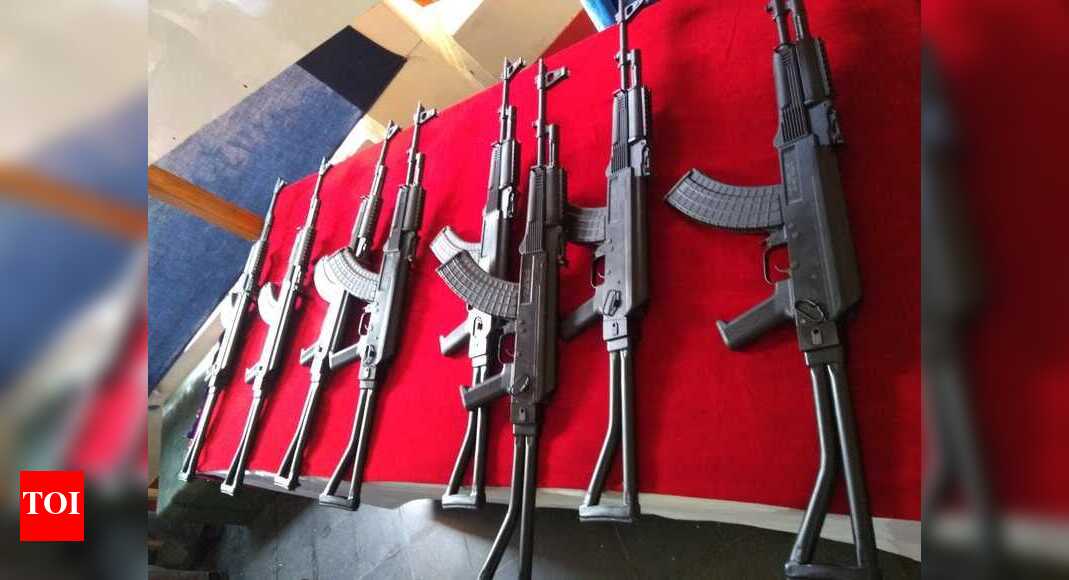 CRPF gets 500 Trichy Assault Rifles | Trichy News - Times of India