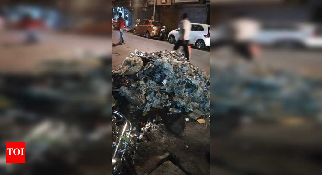 Increase in mosquitoes due to garbage - Times of India