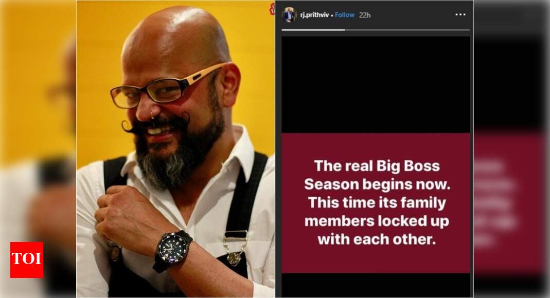 Bigg Boss Kannada 7 fame RJ Prithvi shares a hilarious meme on corona ...