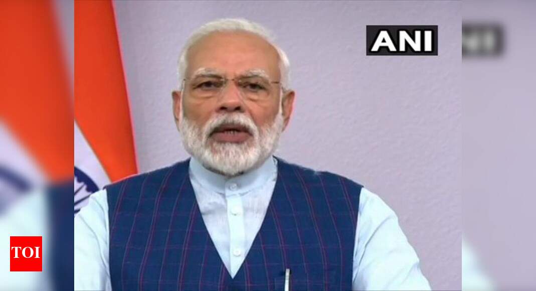 Narendra Modi: PM Modi lauds those working to combat coronavirus, says ...