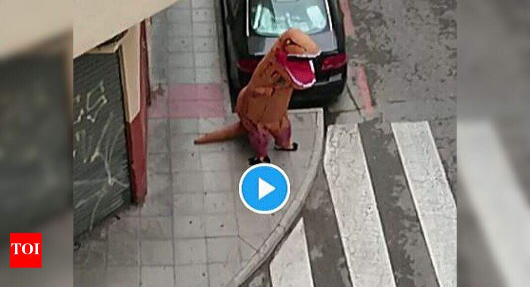 T-rex is back? Coronavirus brings back the extinct animal in this ...