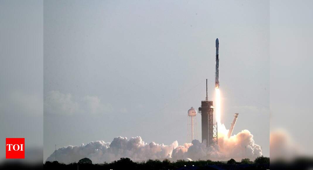 SpaceX plans 1st manned flight to space in May - Times of India