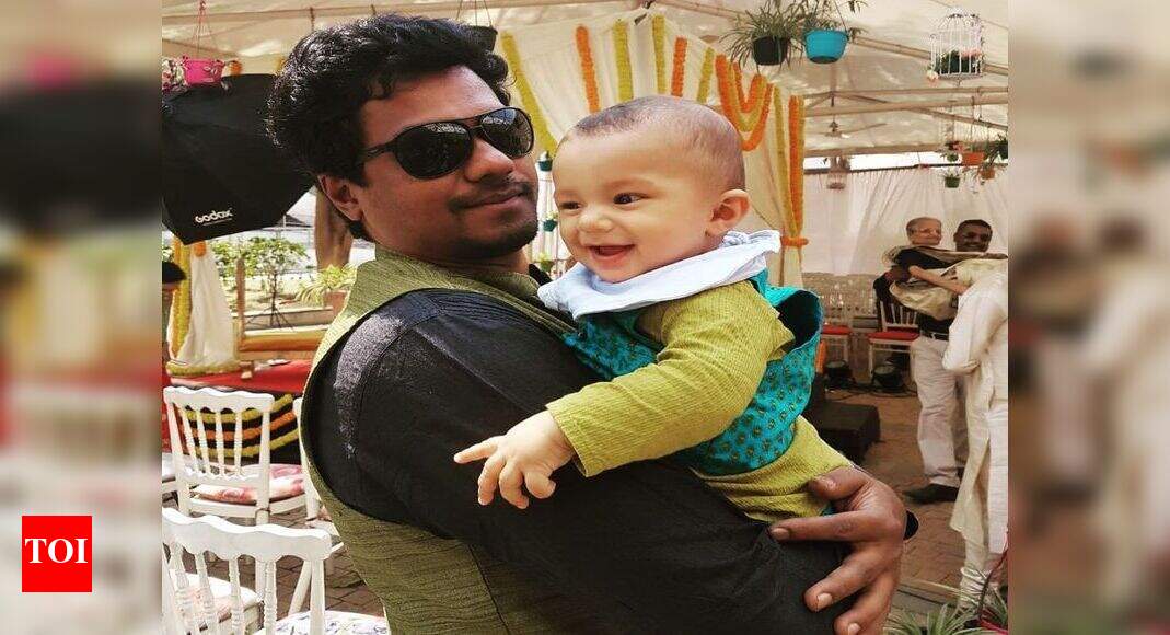 Shashank Purushotham shares a throwback picture with son | Kannada ...