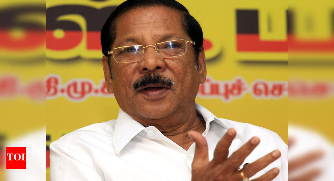 DMK's RS Bharathi moves Madras high court to quash SC/ST case | Chennai ...