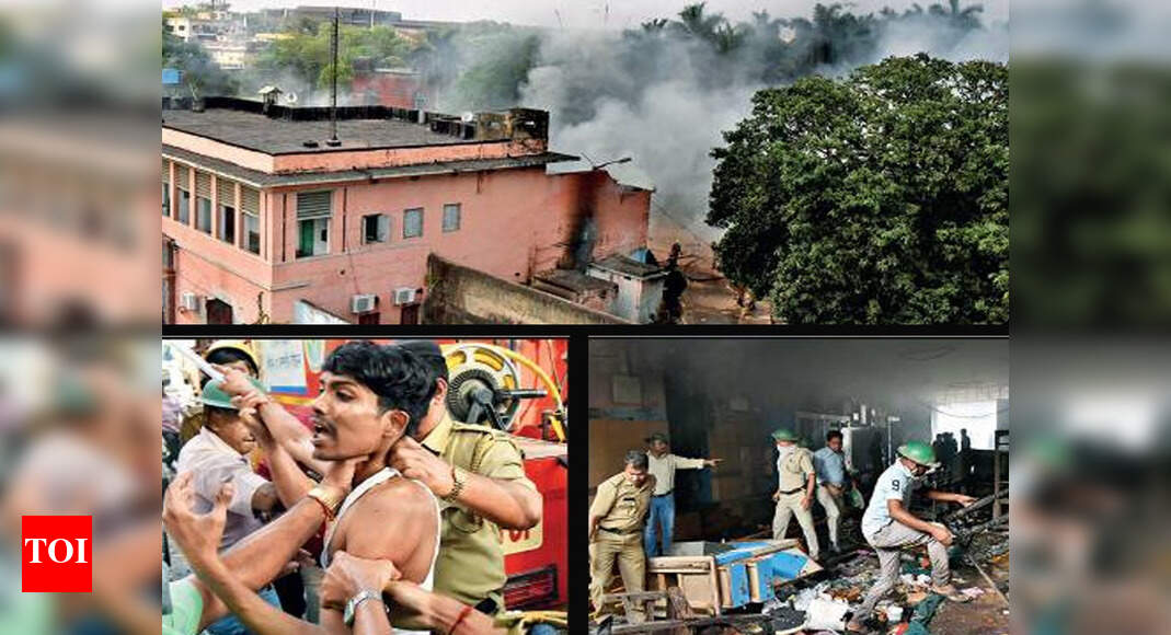 Coronavirus curbs trigger prison riot in Kolkata; one shot, eight hurt ...