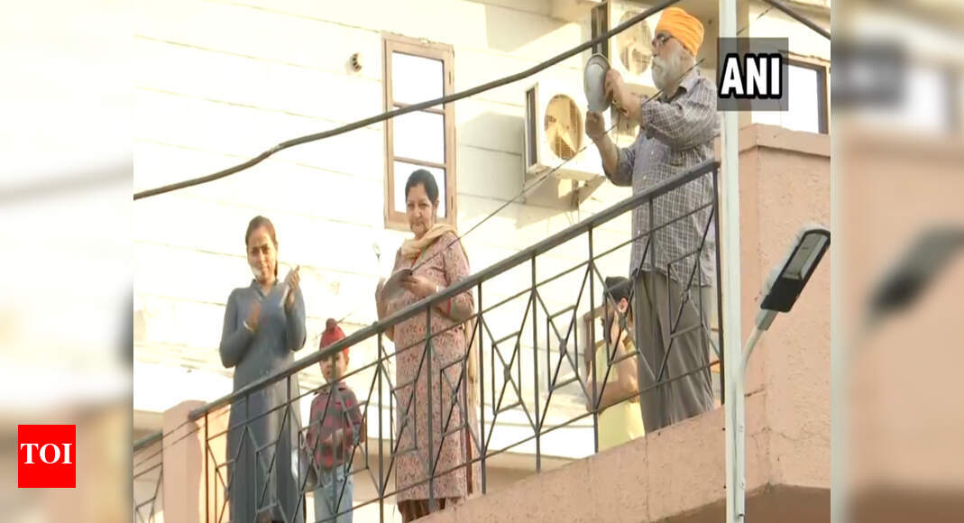 Janata Curfew: People across nation clap, ring bells to unite in fight ...