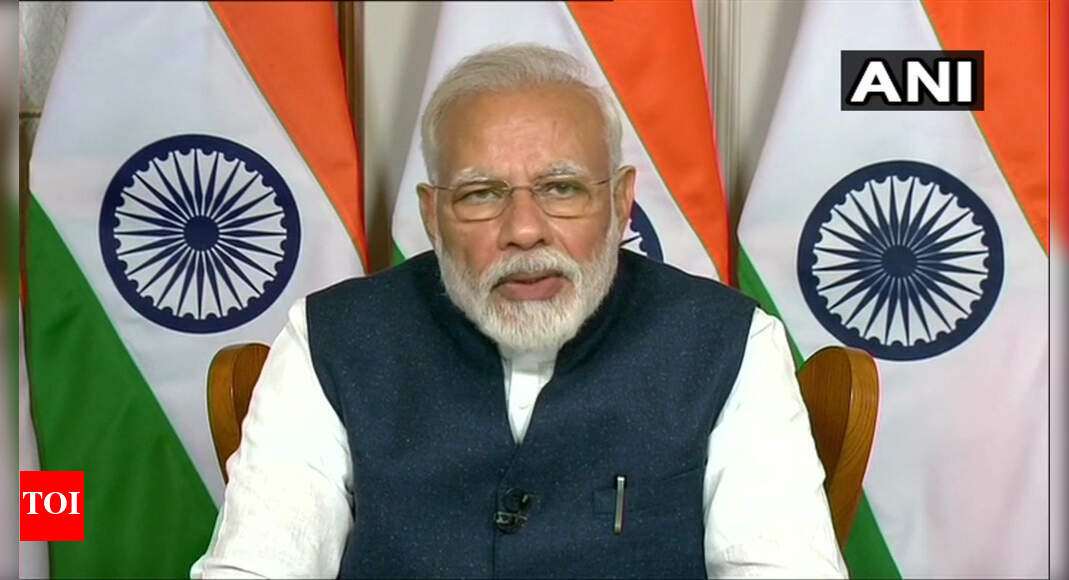 Coronavirus: PM Narendra Modi interacts with media heads via video ...
