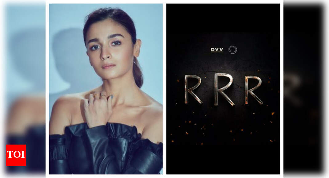 ‘RRR’: Alia Bhatt announces the title logo and motion poster will be ...
