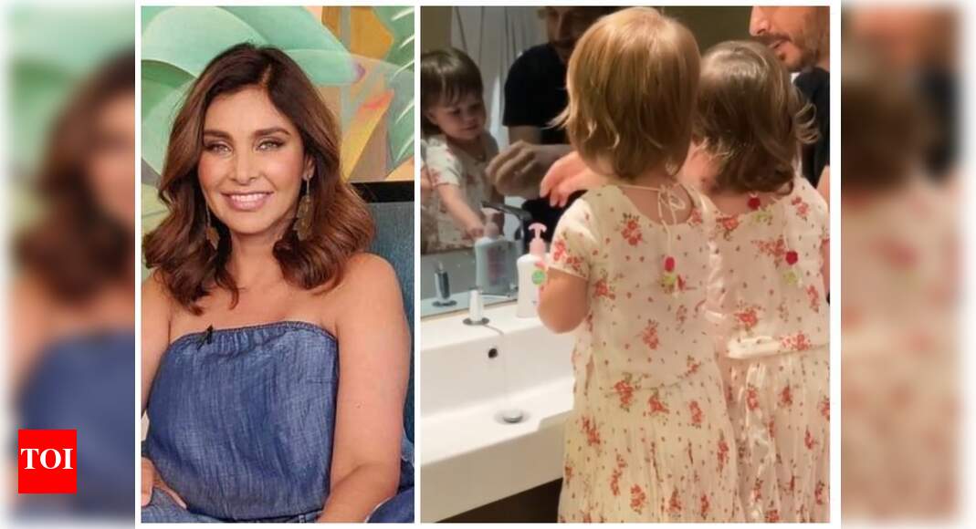 Lisa Ray's twins learn how to wash hands in THIS cute video, the star ...