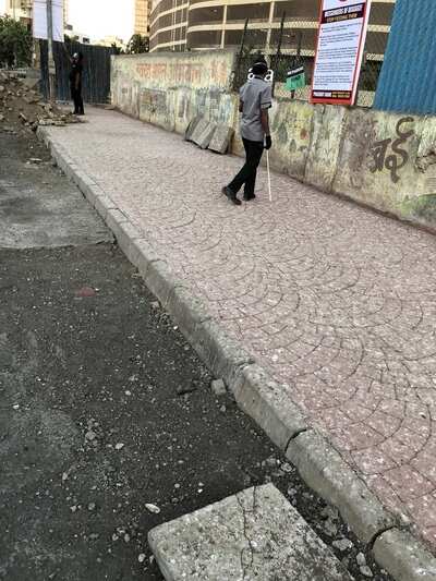 Beautification of Main Road Footpath - Andheri W - Times of India