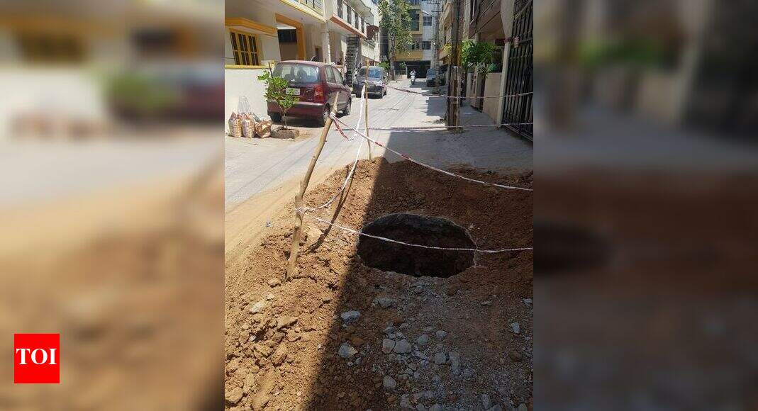 Irresponsible work by BWSSB - Times of India