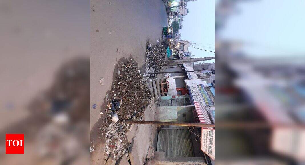 Sewage work - Times of India