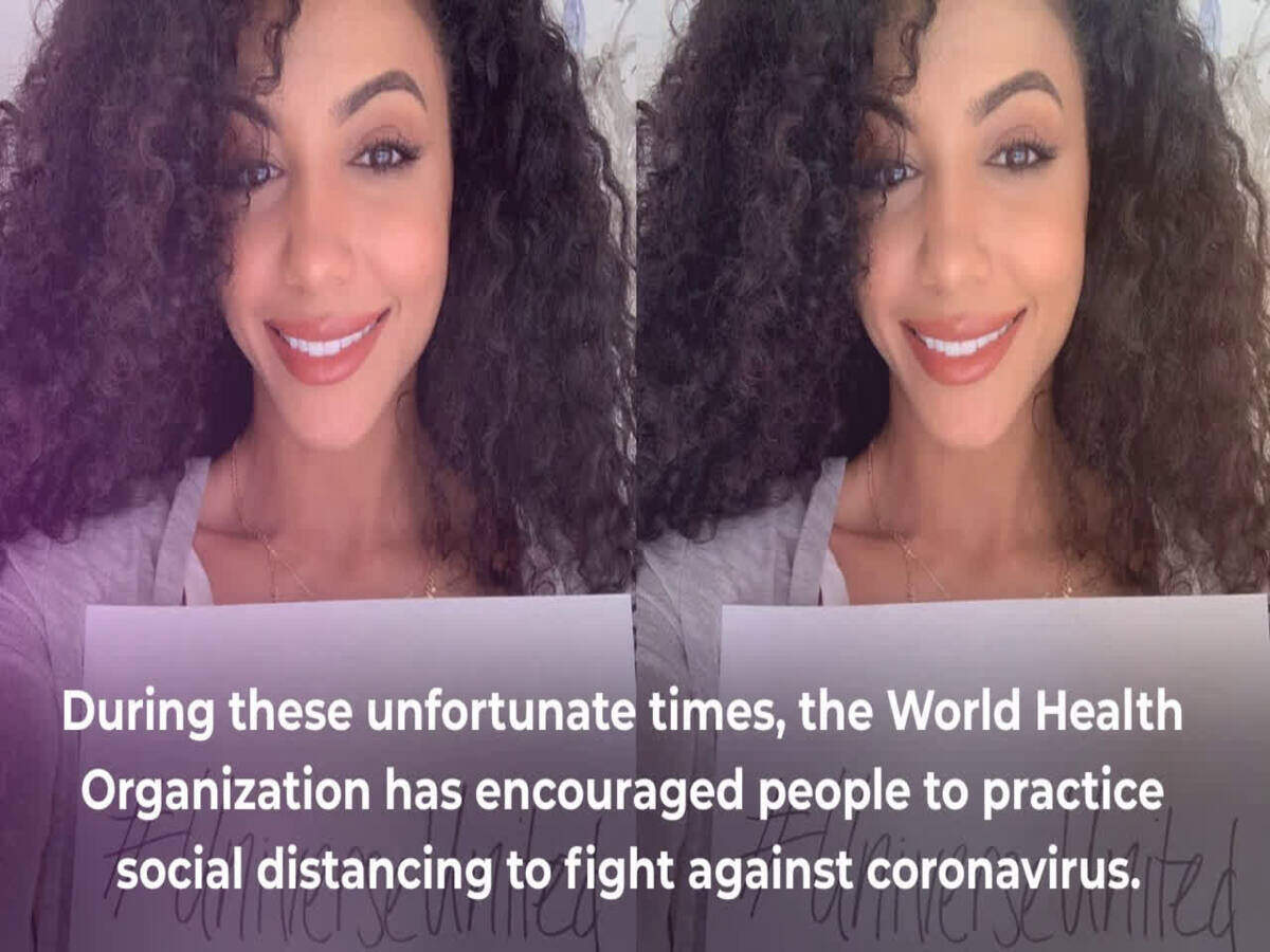 Beauty queens encourage social distancing to fight against Covid-19