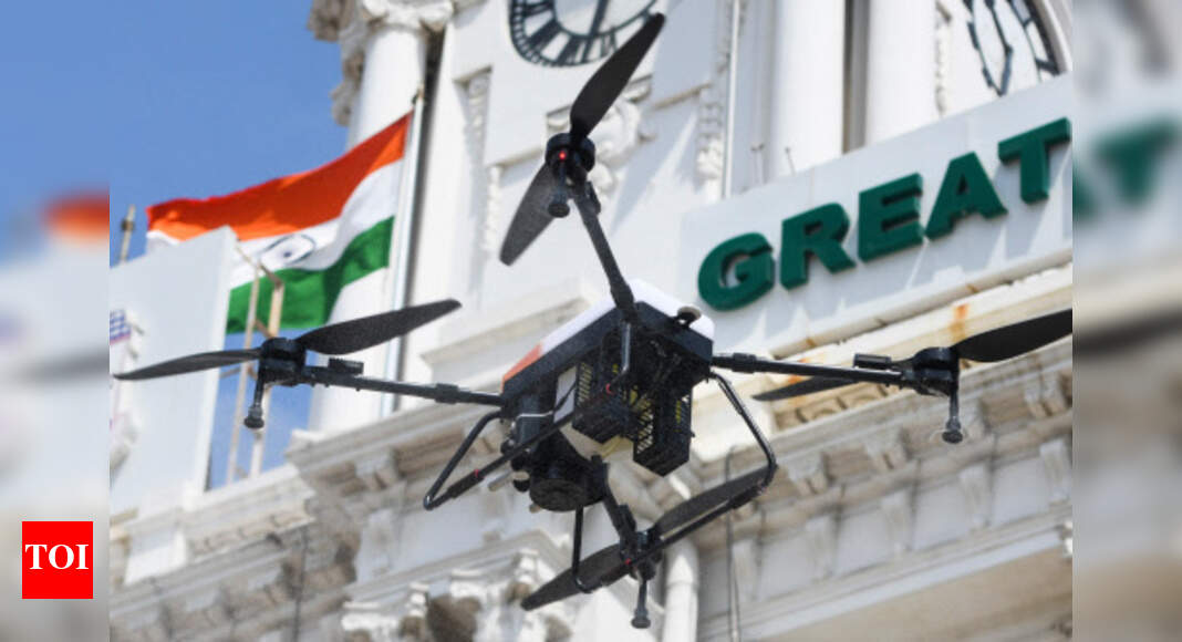 India Lockdown: Drones used to enforce shutdown, more booked for ...