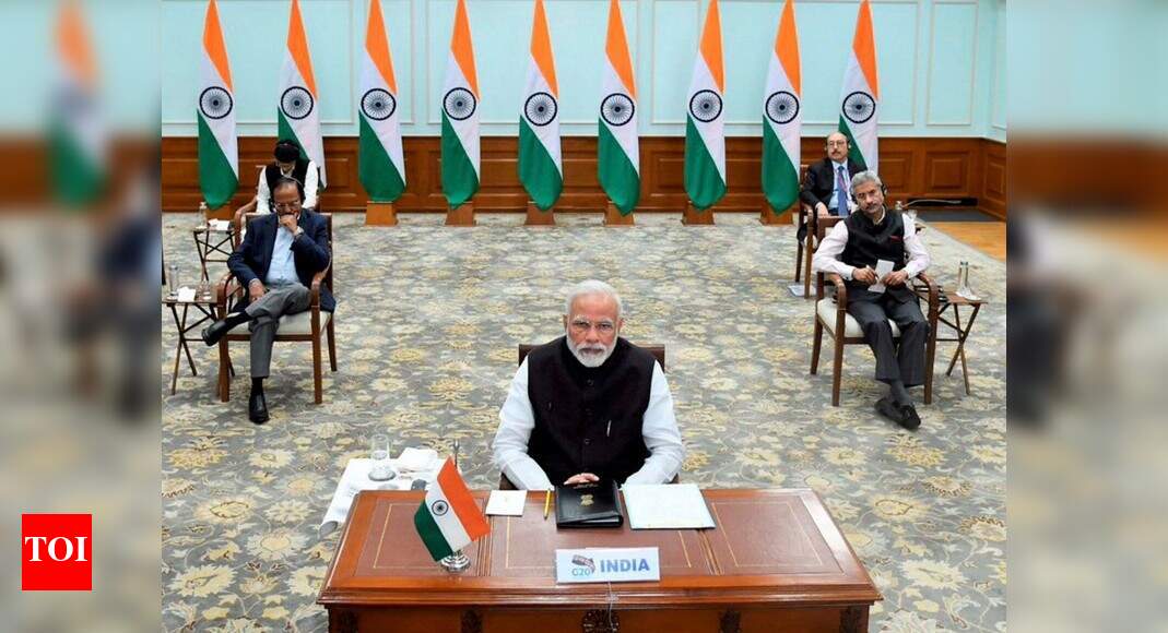 G20 Summit 2020: PM Modi calls for stronger WHO to fight pandemics ...