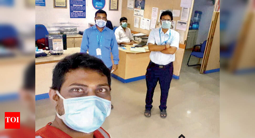 Helping cops keep people at a safe distance in Hyderabad | Hyderabad ...