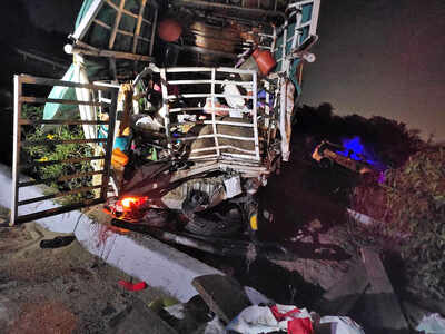 Telangana: ORR crash kills 8 from Karnataka in desperate bid to go home ...