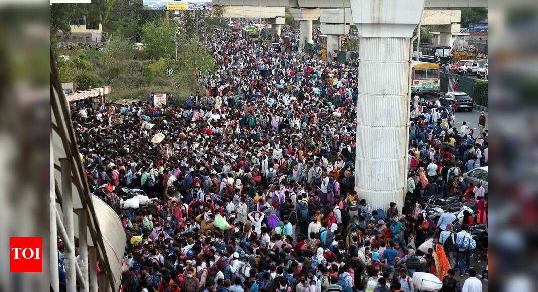 Anand Vihar bus stand: How rumours about lockdown led to chaos at Anand ...