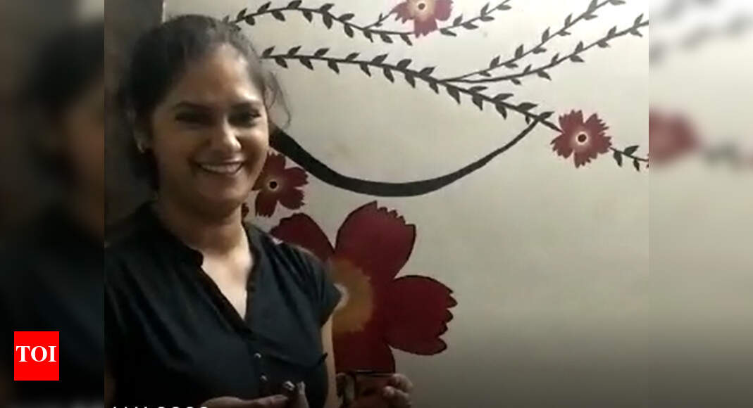 Vaiju No. 1 fame Minal Bal paints the walls of her house; encourages ...